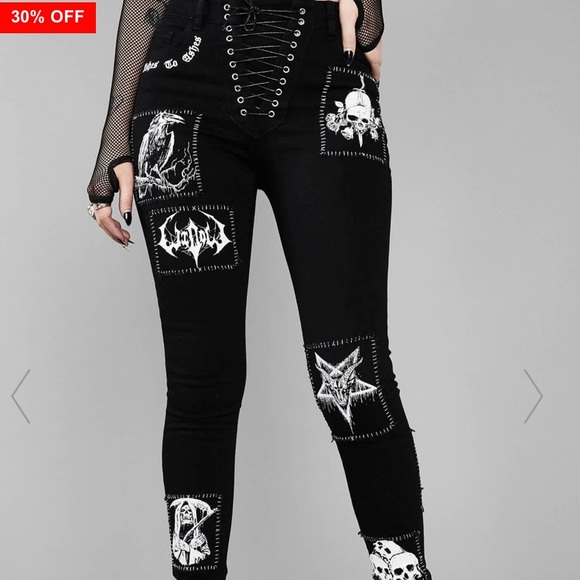 Dolls Kill | Pants & Jumpsuits | From Dollskill Size Small 2526 | Poshmark